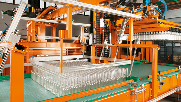 Conventional palletizer technology