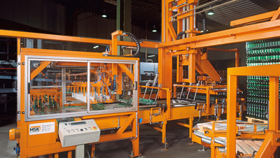 Conventional palletizer technology