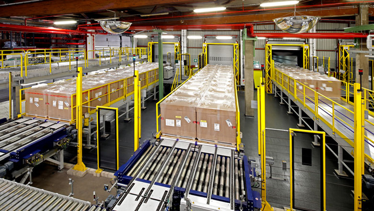 Automation of material flow at BAYER