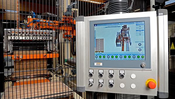 Conventional palletizer technology