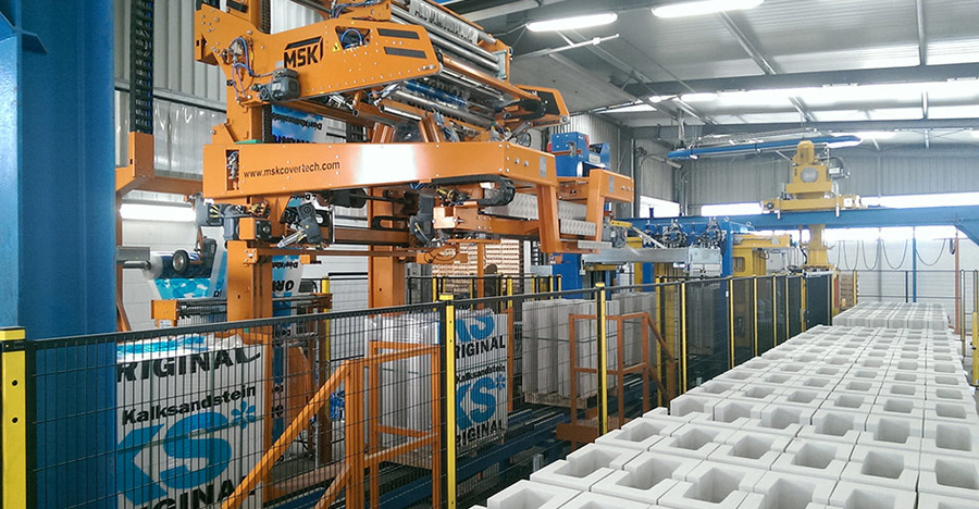 MSK Covertech - Packaging systems. Palletizer. Conveyors. Unwrapper