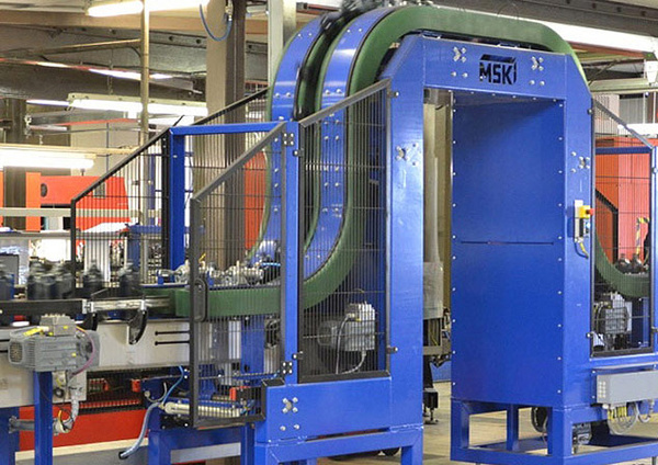 MSK bottle conveyors - Fully automatic bottle transport