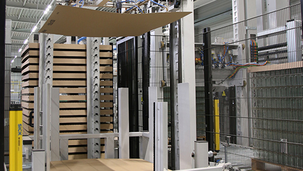 Conventional palletizer technology