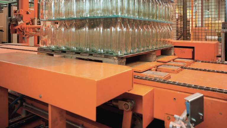 MSK Glass Conveyor Systems - Quiet & Safe Pallet Transport