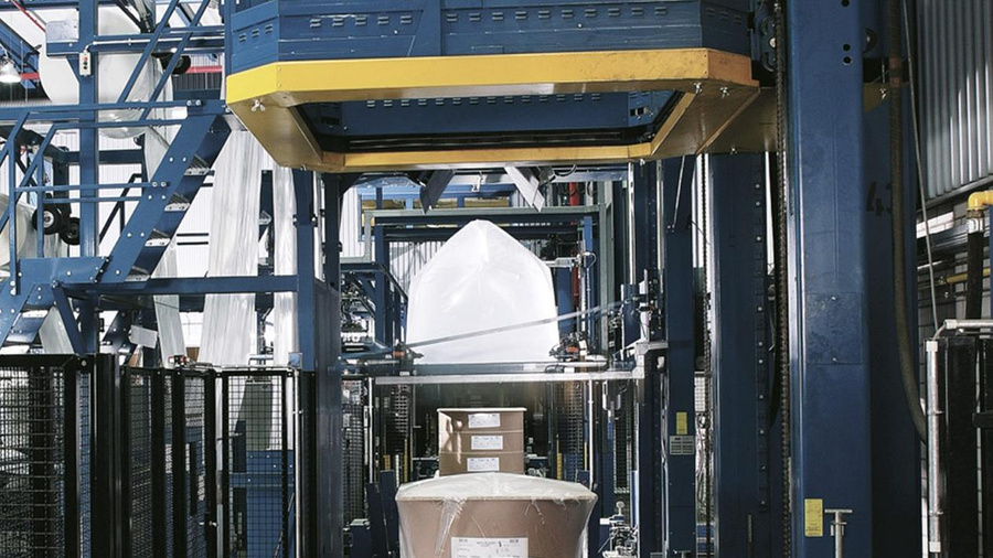 MSK Pallet shrink wrap machines for paper & printing