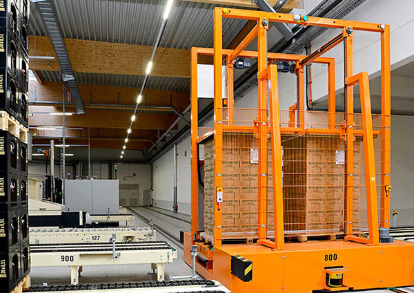 MSK Glass Conveyor Systems - Quiet & Safe Pallet Transport
