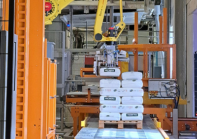 Conventional palletizer technology