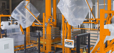 MSK Covertech - Packaging systems. Palletizer. Conveyors. Unwrapper