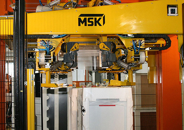MSK Pallet conveyor technology for household appliances