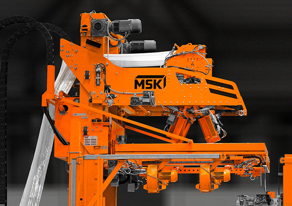 MSK Covertech - Packaging systems. Palletizer. Conveyors. Unwrapper