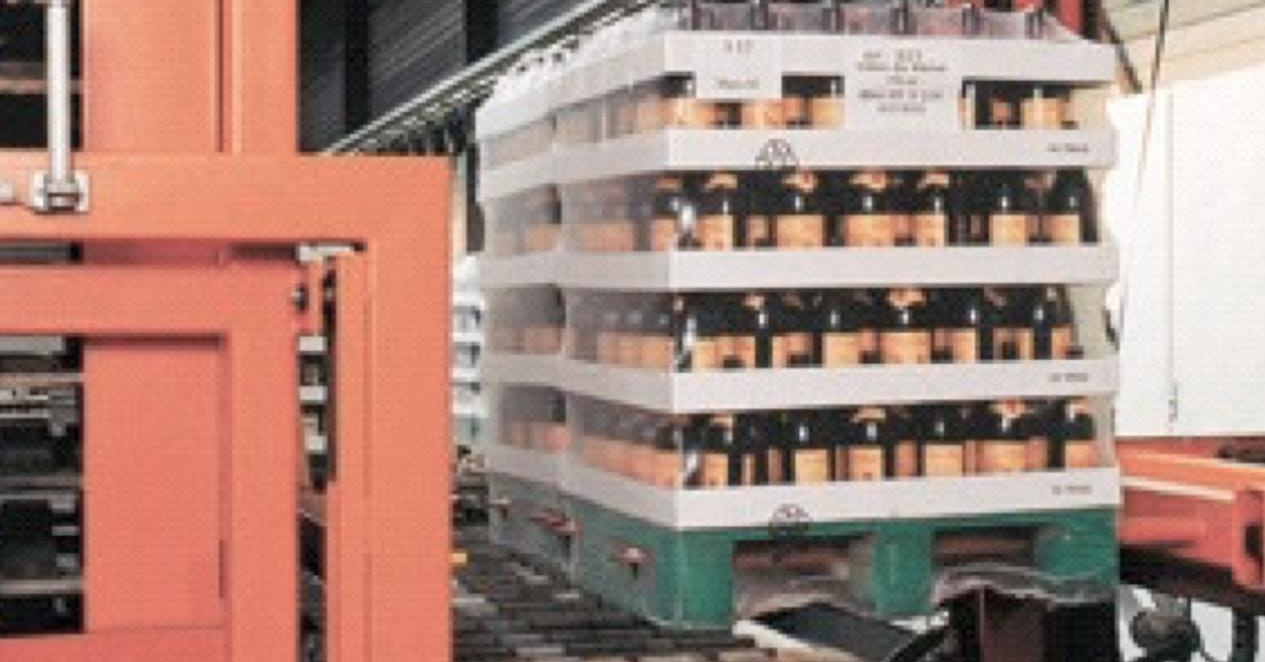 Pallet conveyor technology for the beverage industry