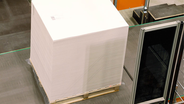 MSK pallet conveyors for paper & cardboard packaging