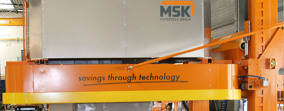MSK Pallet shrink wrap machines for paper & printing