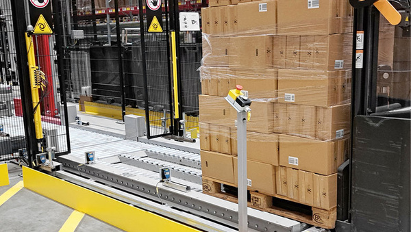 MSK Pallet conveyor systems for building materials