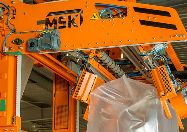 MSK Covertech - Packaging systems. Palletizer. Conveyors. Unwrapper