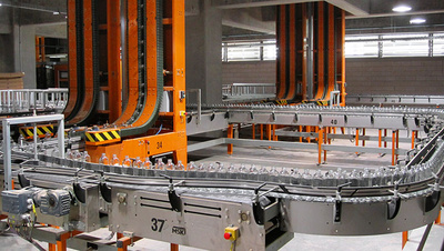 MSK bottle conveyors - Fully automatic bottle transport