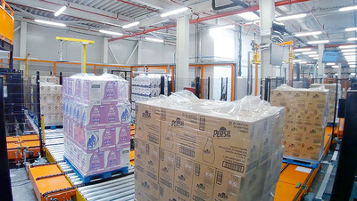 Cutting-edge intralogistics for Unilever